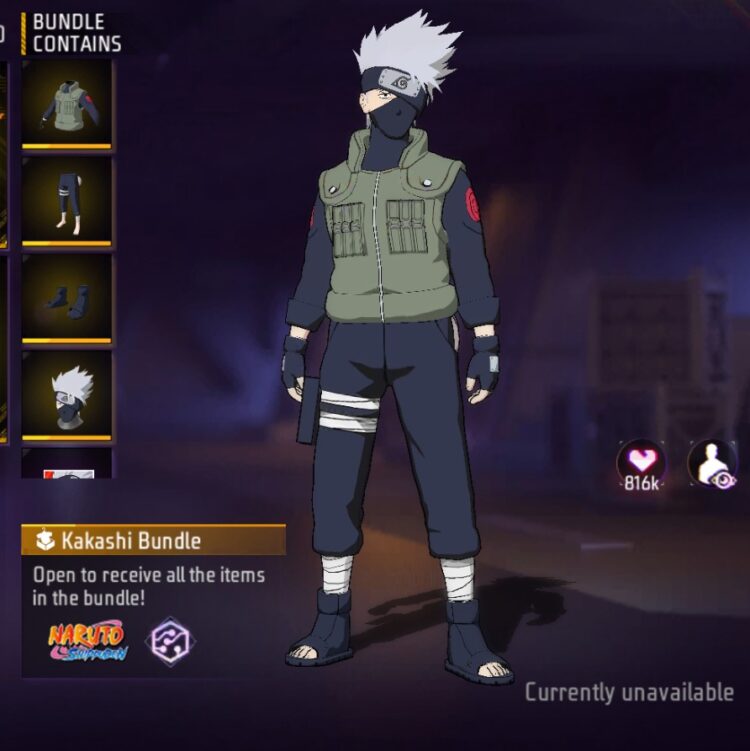 Kakashi Themed Mystery Shop Event January 2025 – Free Fire Info