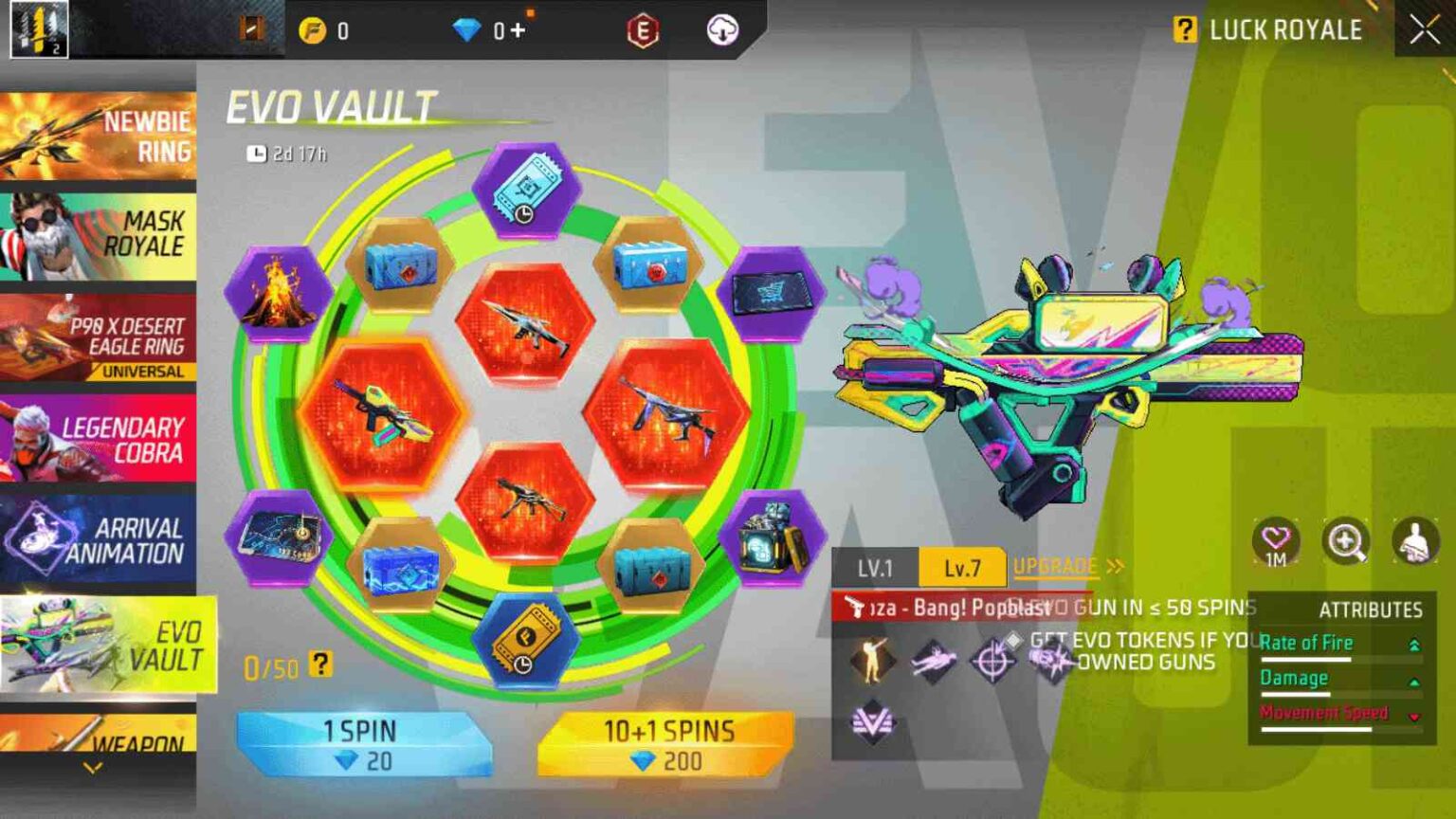 Groza – Bang! Popblaster is returning in Evo Vault Event – Detail Information on Next October ...