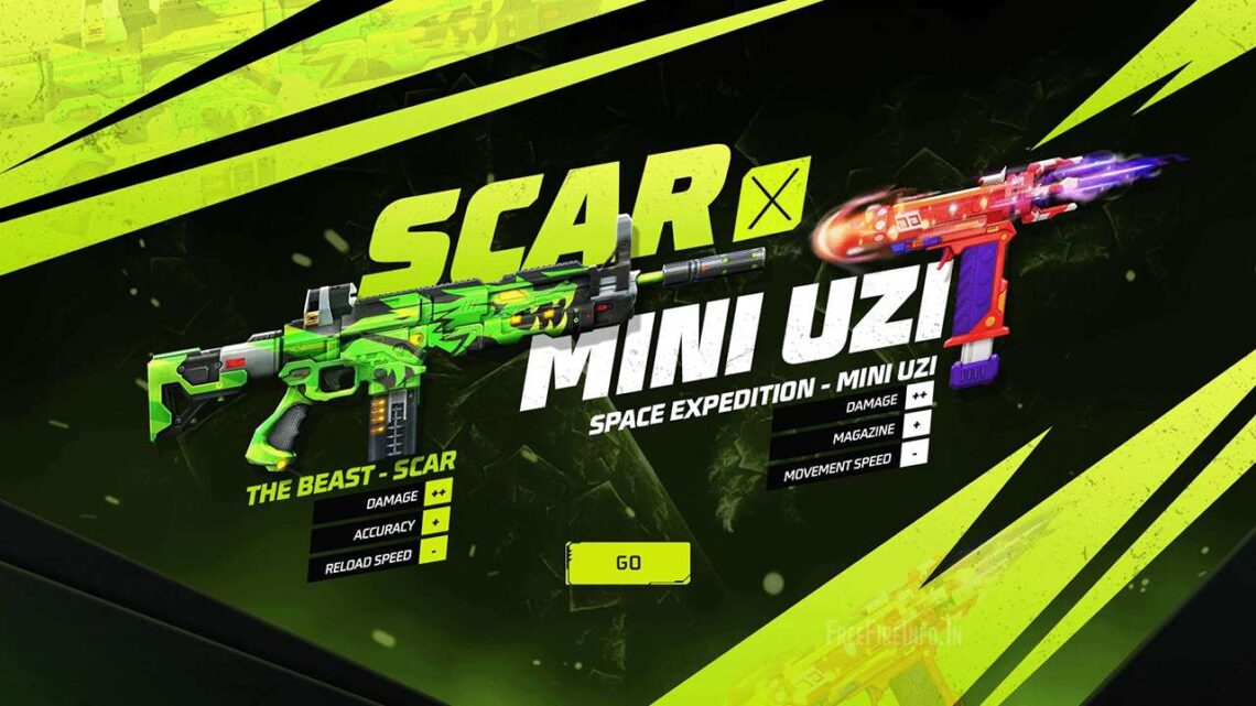 New SCAR X Mini Uzi Ring Event is Coming to Free Fire – Checkout Date, Rewards and Other Details ...
