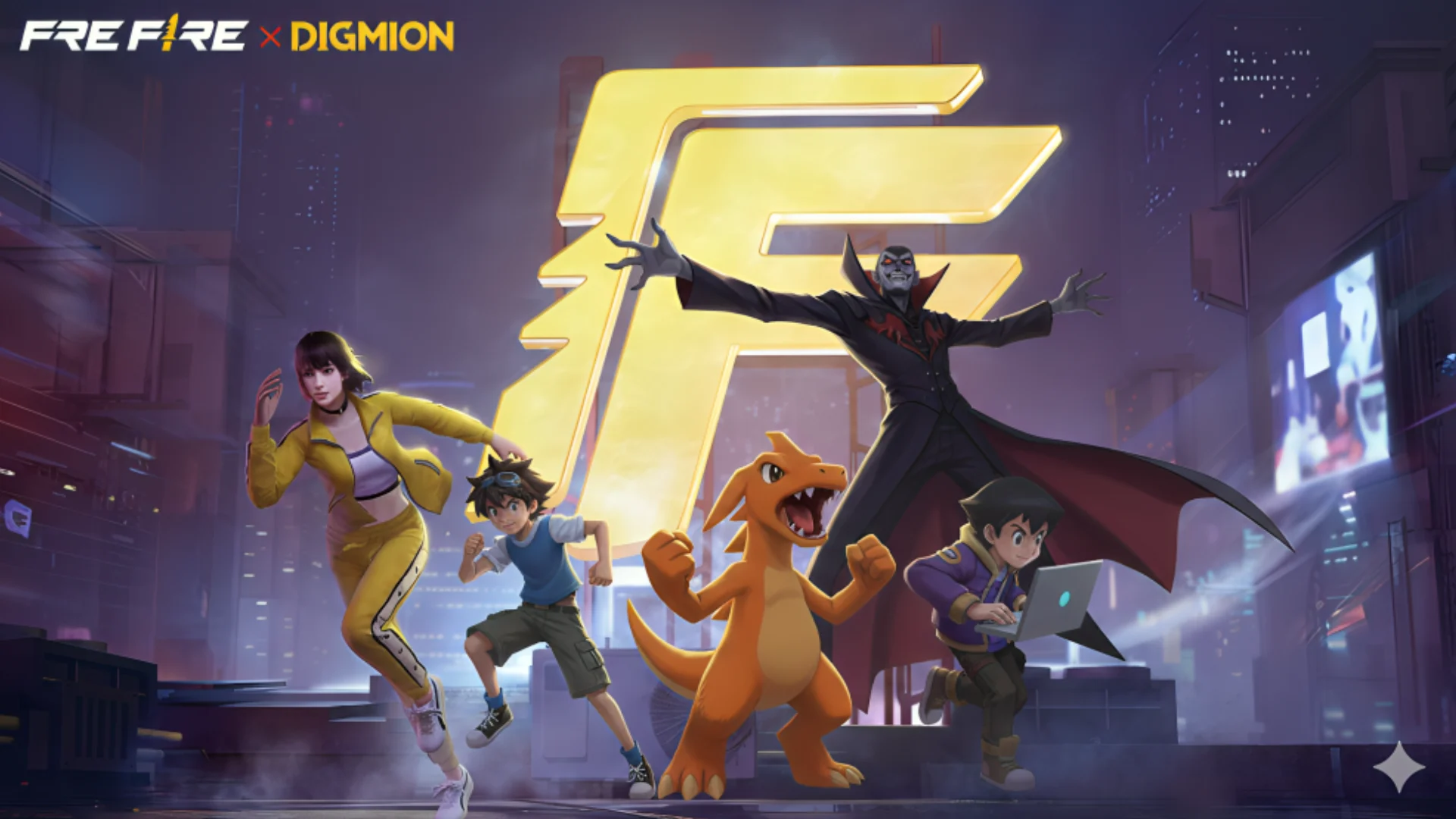 Free Fire Kicks Off Collaboration With Popular Anime Digimon – Free ...