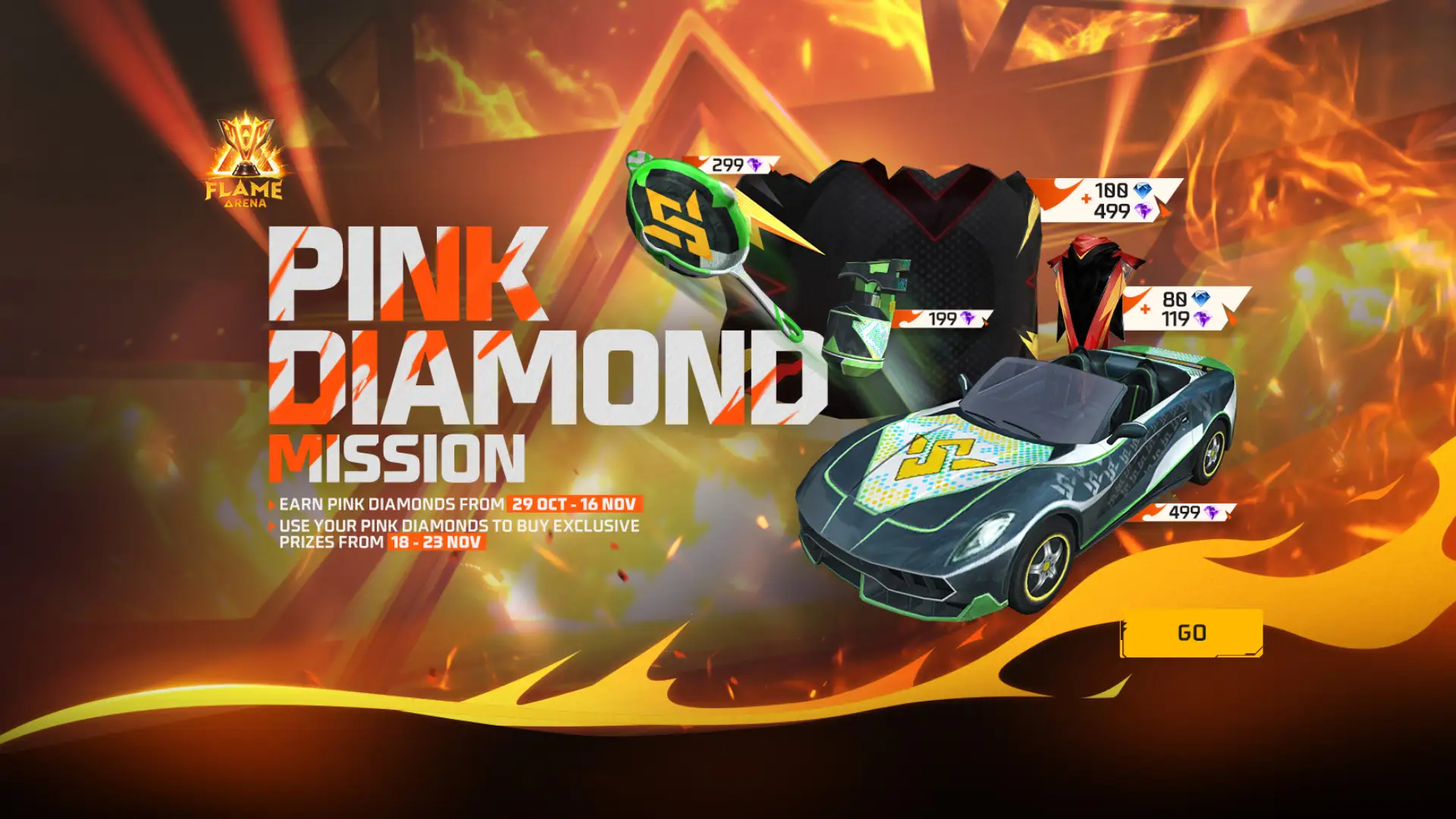 Free Fire Pink Diamond Exchange Store Returns – Grab Exclusive FFWS ...