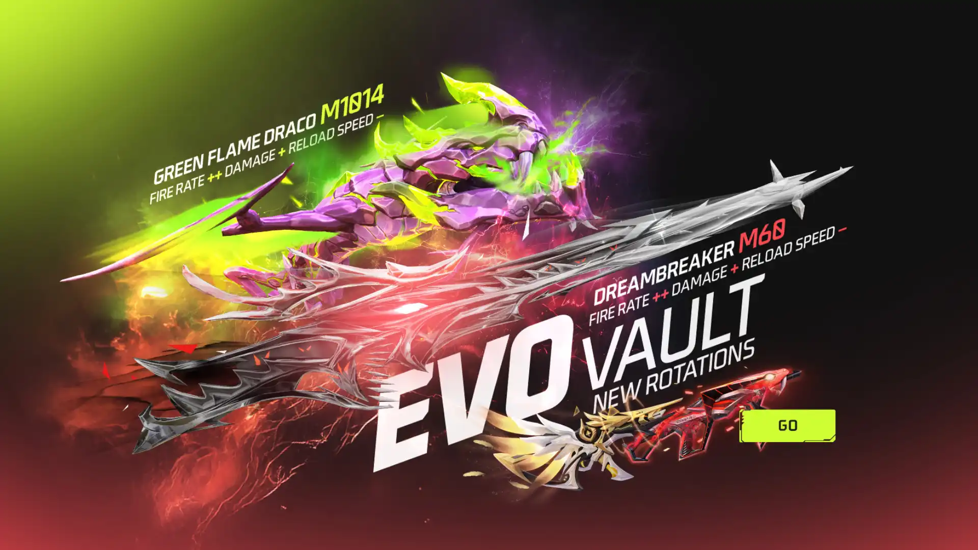 January 2026 Evo Vault Event of Free Fire! Unlock Brand New Evo M60 ...