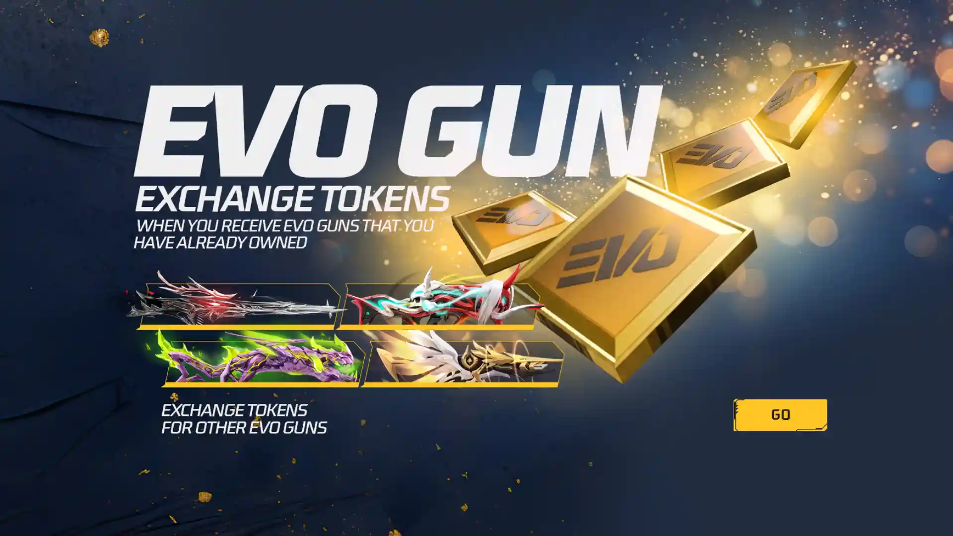 EVO Vault Update 2026: Free Fire Introduces EVO Gun Exchange Tokens to ...