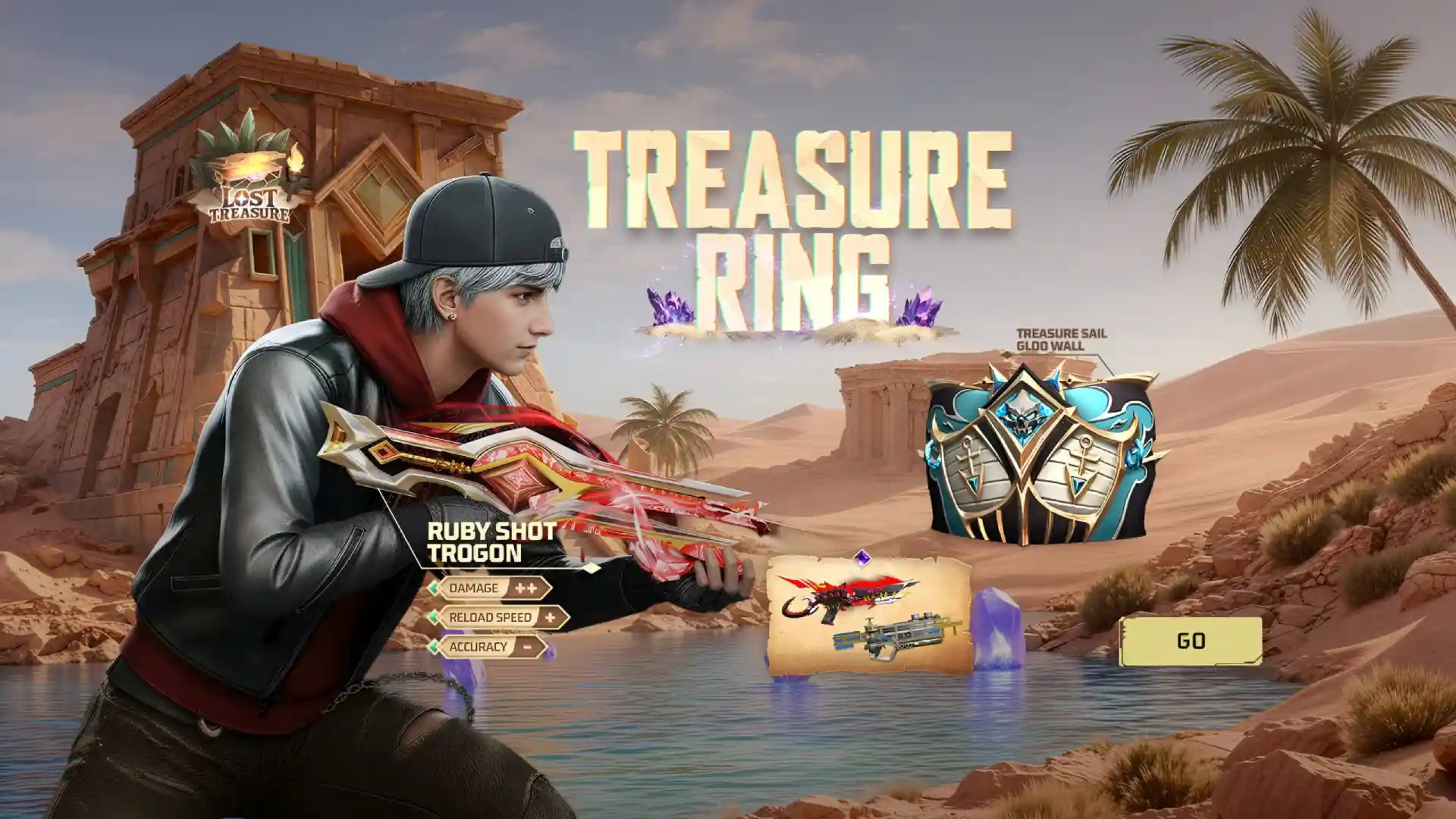 New Trogon “Ruby Shot” Shotgun Skin Arrives in Ring Event in Free Fire ...